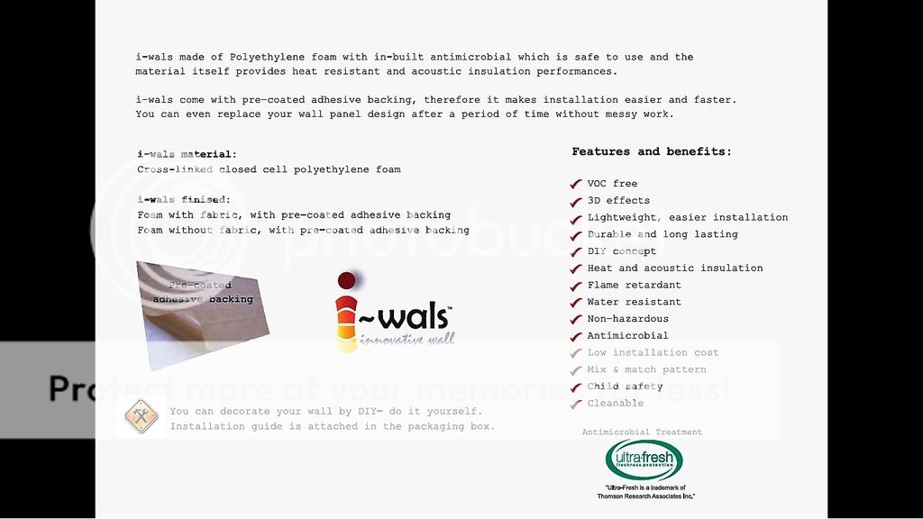 [WTS] i-wals Unique 3D wallpaper